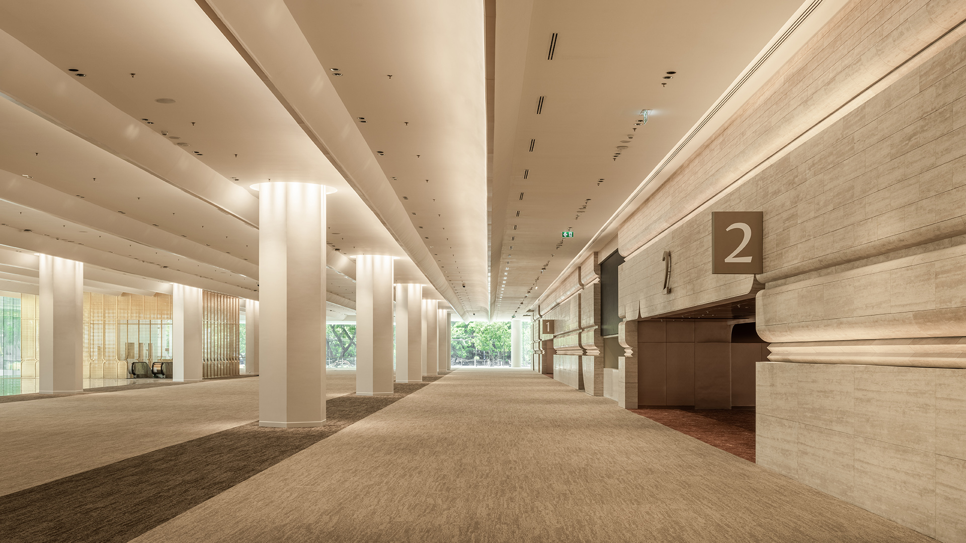 Interior of Queen Sirikit National Convention Center (QSNCC) - Onion