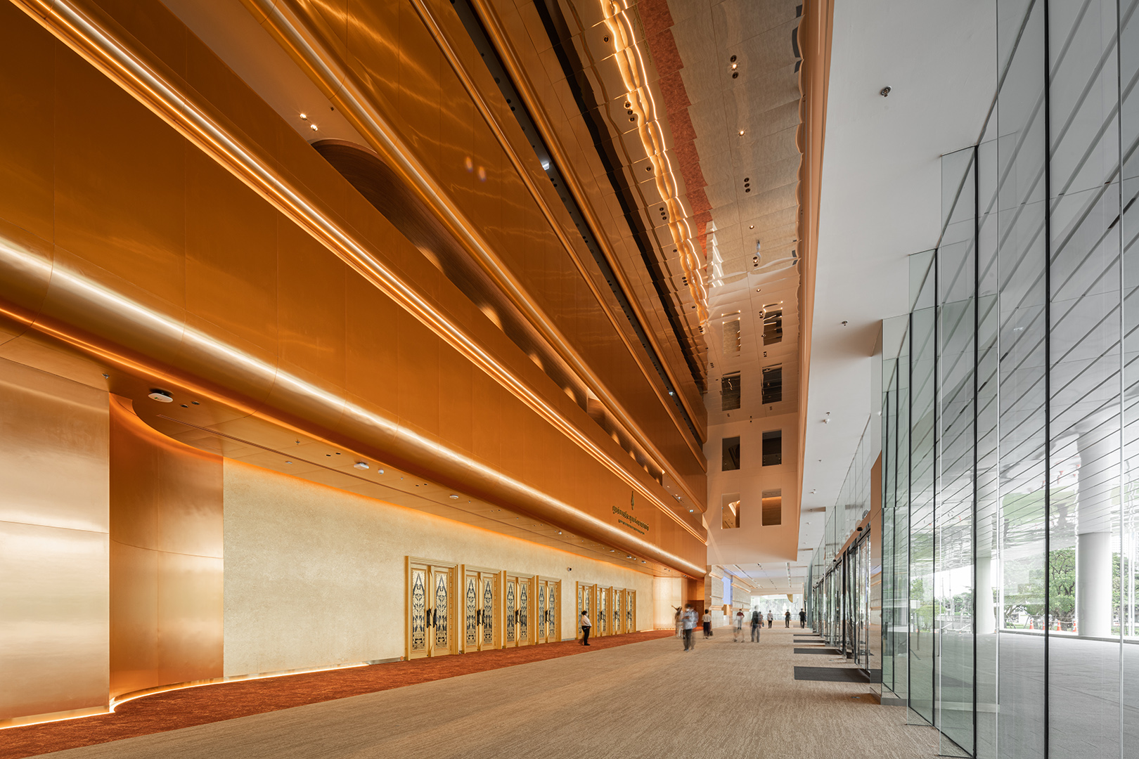Interior of Queen Sirikit National Convention Center (QSNCC) - Onion